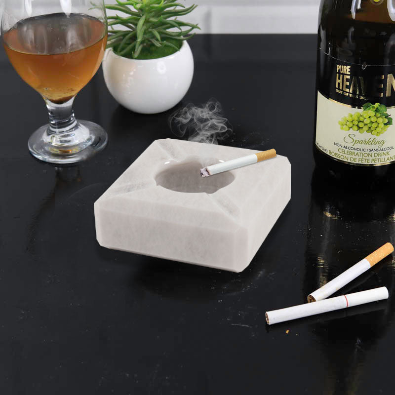 Marble Ash Tray - B - 4 Inches