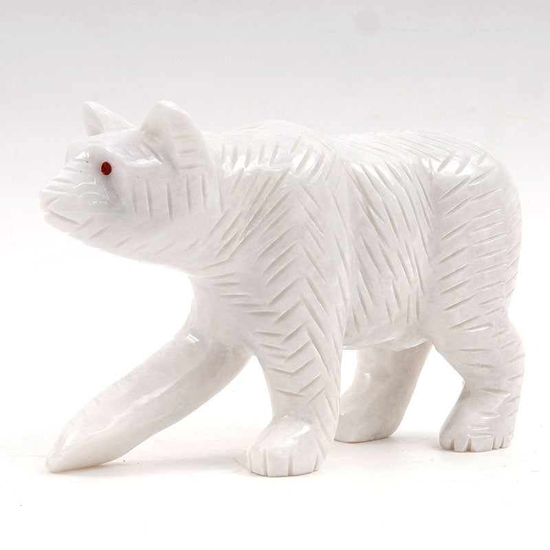 8 Inches Marble Bear