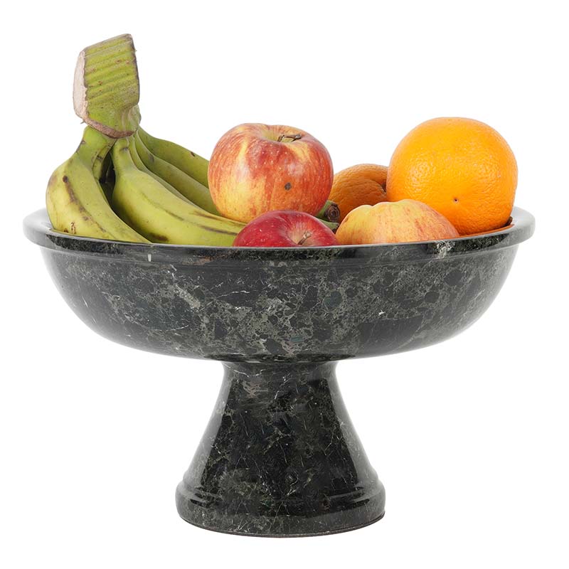 Marble Fruit Bowl Stand 12 Inches – Marbly Pakistan